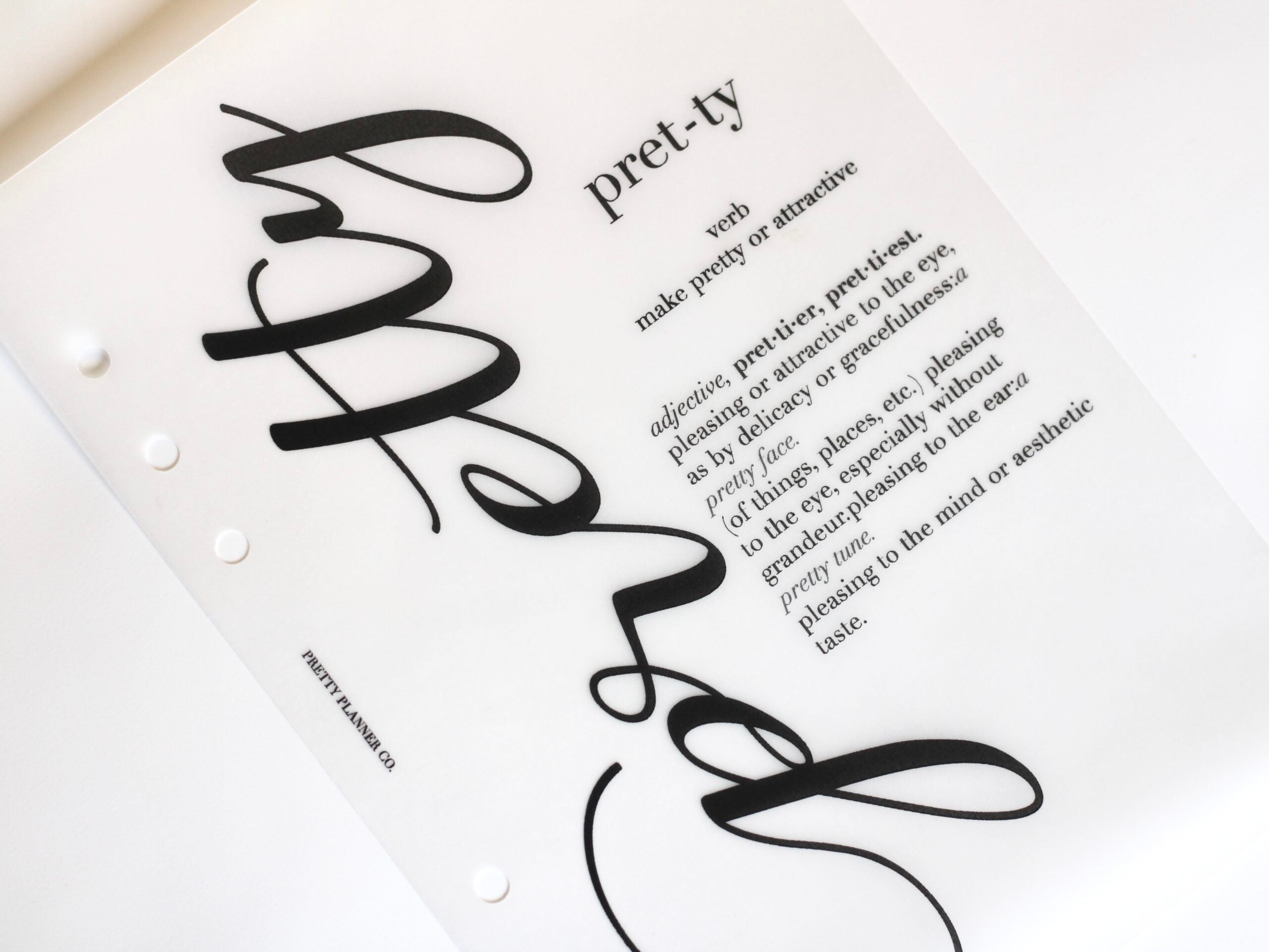 Define Pretty Vellum Dashboard